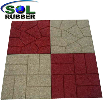Residential outdoor rubber paver 16,18,24 - Buy Residential, outdoor ...
