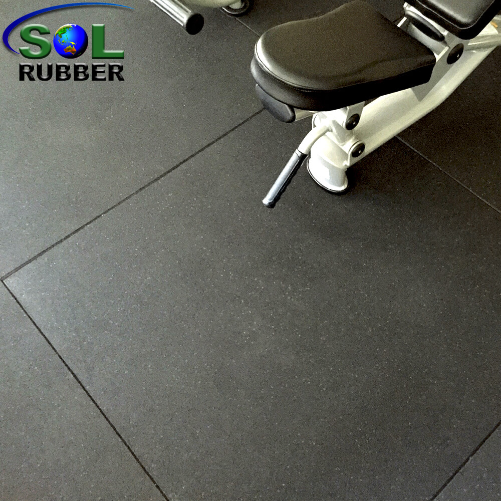 Sol Rubber Fitness Equipment Rubber Gym Flooring Tile - Buy Product on ...